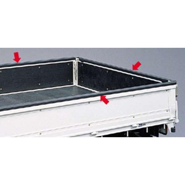 商品ID:dyn013-1車種名：ダイナ標準キャブ品名：ゲートプロテクター取り付けできる年式：平成19年6月〜23年6月型式：XZU554詳細：リヤデッキゲート上部(サイド・リヤ)に装着。荷物の積み下ろし時、ボデーの傷付き防止に役立ちます。...