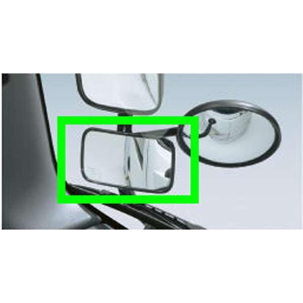 商品ID:eiis009車種名：エルフ品名：サブサイドミラー取り付けできる年式：平成26年11月〜next型式：FR6AA FR6AAS〜詳細：バックミラーでは視認できない斜め後方を見るためのミラーです。注意事項:ワイドビュー2面鏡式ミラー...