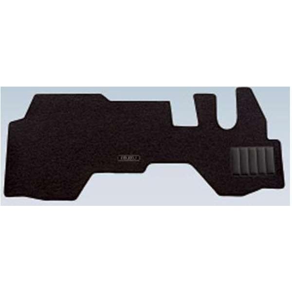 商品ID:eiis089車種名：エルフ品名：カーペットマット 標準キャブ取り付けできる年式：平成26年11月〜next型式：FR6AA FR6AAS〜詳細：インテリアにマッチする乗用車感覚のマットです。フロアの汚れを防止すると共に、万一の時...