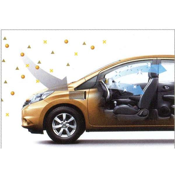 商品ID:isot029-1車種名：ノート品名：クリーンフィルター「花粉対応タイプ」取り付けできる年式：平成25年12月〜26年10月型式：E12※全てのグレードに取り付け出来ます取り付け難易度は 「やさしい」※参考程度にお考えください【設...