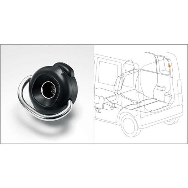 商品ID:metp045車種名：ピクシスメガ品名：ユーティリティフックC取り付けできる年式：平成28年5月〜next型式：GBVZ GBMF GBDF詳細：最大2個まで装着できます。耐荷重 1.5kg。※ユーティリティフックやフックには各々...