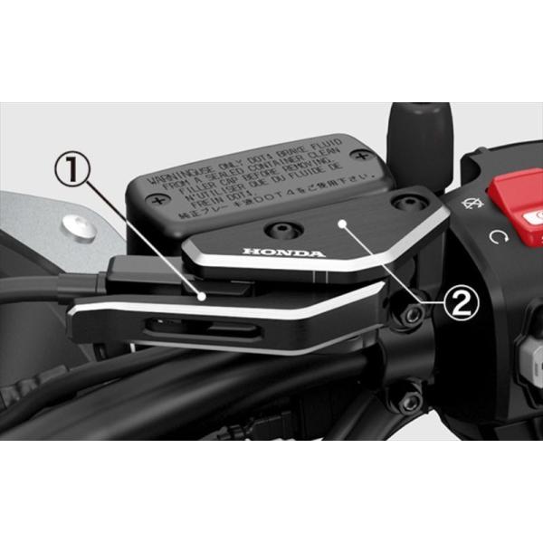 HONDA_2輪純正部品車種名：X-ADV取り付けできる年式：令和03年10月〜next型式：RH10部品名：アルミパーキングレバー詳細：アルミの削り出しで外観をスタイリッシュにしたパーキングレバー/パーキングレバーカバー。"Honda"ロ...