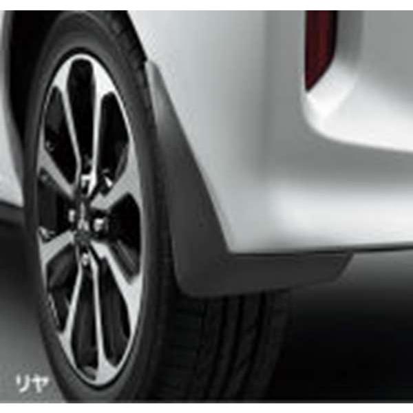 商品ID:orqm011-1車種名：ミラージュ品名：マッドガード ※リヤ左右セット取り付けできる年式：令和02年4月〜next型式：5BA-A03A詳細：走行中の泥はねや飛び石からボディを守ります。マテリアルブラック。樹脂製。※石や泥はねに...