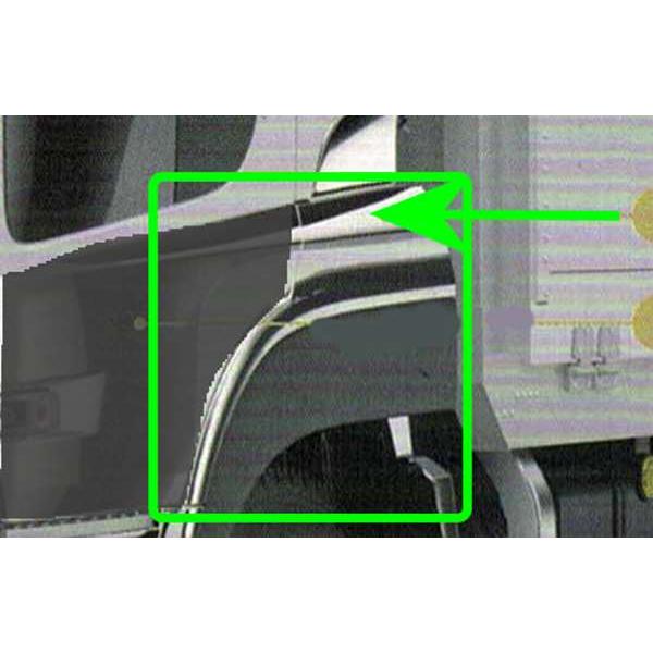 商品ID:quud007車種名：クオン品名：メッキフェンダーカバー取り付けできる年式：平成29年4月〜next型式：GK5AAB詳細：タイプ1:設定:右 ※全てのグレードに取り付け出来ますタイプ2:設定:左 ※全てのグレードに取り付け出来ま...