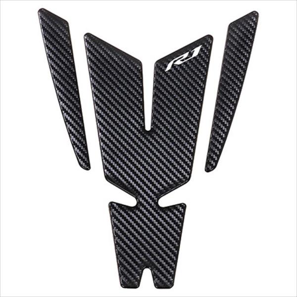 YAMAHA純正部品車種名：YZF-R1MYZF-R1取り付けできる年式：令和06年1月〜next型式：RN65J部品名：タンクパッド詳細：カーボンファイバーを模した質感のグラフィックとスタイリングにマッチしたデザインが特徴のタンクパッド。...
