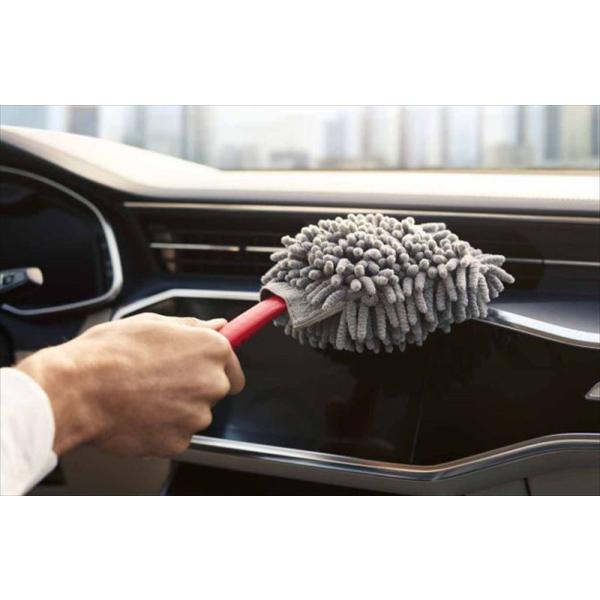 アウディ純正部品車種名：A3取り付けできる年式：令和03年5月〜next型式：GYDLA/GYDNNF部品名：マイクロファイバーハンディモップ詳細：車内清掃用のマイクロファイバー製ハンディタイプモップです。全てのグレードに取り付け出来ます