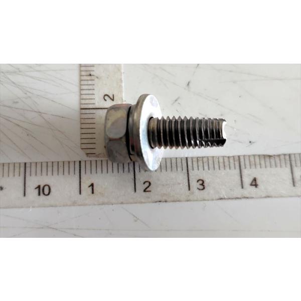 パレット 4V:2WDのボルト(6X16) ※写真 No 13番車名：パレット 4V:2WD型式：MK21S様式：MK21S車台番号：100001〜開始年月：平成19年12月終了年月グループ：その他（エアコン・ツール他）カテゴリ：ワイヤリン...