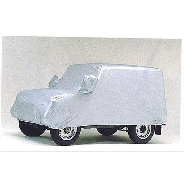 商品ID:soa156車種名：ジムニー品名：ボディカバー 取り付けできる年式：平成5年5月〜7年10月型式：JA11詳細：ジムニー専用設計のためぴったりとフィット。大切な愛車をやさしく守ります。カラーシルバー標準ルーフ用※取付説明書が付属し...