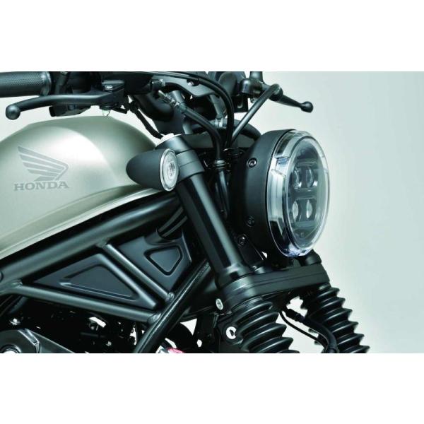 HONDA_2輪純正部品車種名：Rebel250取り付けできる年式：令和03年5月〜next型式：MC49部品名：フロントフォークカバー※左右セット詳細：φ45mmの継ぎ目のない鋼管を拡管加工したフォークカバーがRebelのタフなイメージを...
