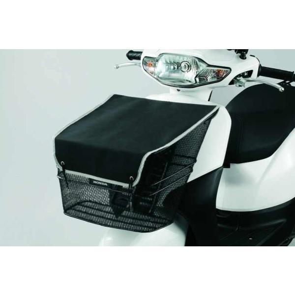 ホンダ純正部品車種名：タクト取り付けできる年式：平成29年10月〜next型式：AF79部品名：社外品フロントバスケットカバー詳細：AF79-1000001〜材質:ナイロン製。カバーを掛けることで荷物の飛び出し抑止にも役立ちます。※取付には...