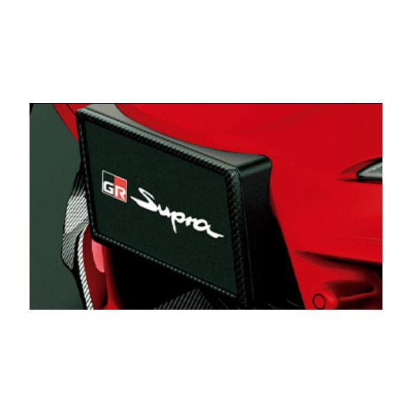 商品ID：ussa009車名：スープラ型式：DB系開始時期：43586部品名：GR PARTS カーボンナンバーフレーム（フロント用）品番：MS37100001説明文材質：炭素繊維強化樹脂（CFRP）。※設定：除く字光式ナンバープレート付車...