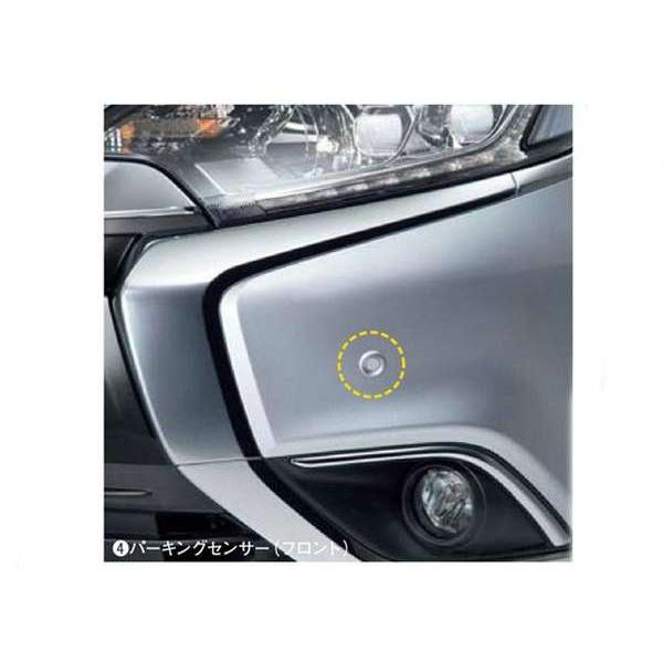 商品ID:uter014車種名：アウトランダー品名：パーキングセンサー フロントのみリヤは別売取り付けできる年式：平成27年6月〜next型式：GF8W GF7W 詳細：駐車時などでバンパーと障害物との距離を検知して、室内アラーム音及びイン...