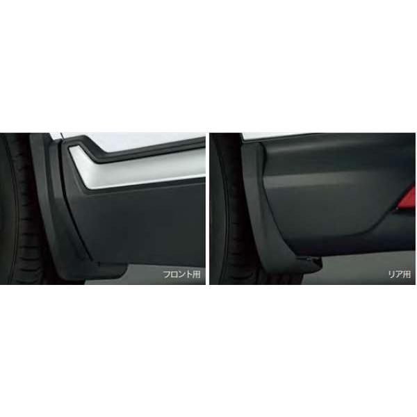 ホンダ純正部品車種名：CR-V取り付けできる年式：令和02年6月〜next型式：RT5/RT6/RW1/RW2部品名：マッドガード詳細：※ブラック／フロント・リア用左右4点セット※水や泥などの付着から、ボディー下部を保護します。※リアエアロ...