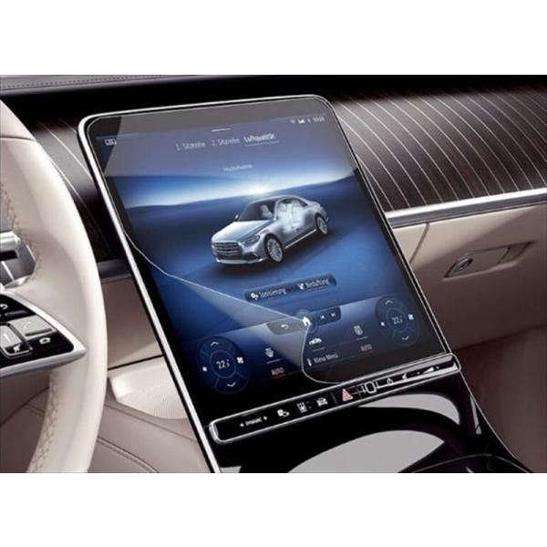 ベンツ純正部品車種名：EQESUV取り付けできる年式：令和03年10月〜next型式：ZAA部品名：タッチスクリーン保護フィルム有機ELメディアディスプレイ用（1枚）詳細：※スクリーン拭きクロスが付属します。※マット仕様。※12.8インチ有...