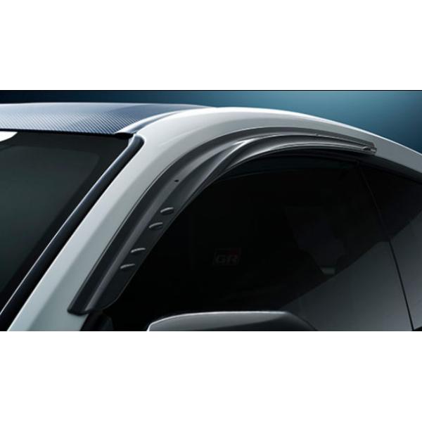 商品ID：xxep013車名：ヤリス型式：1#系開始時期：44075部品名：GR PARTS スポーツサイドバイザー品番：MS31652017作業時間(目安)：0.4時間説明文材質：樹脂（アクリル）。バイザー前後にフィン形状を織り込むことで...