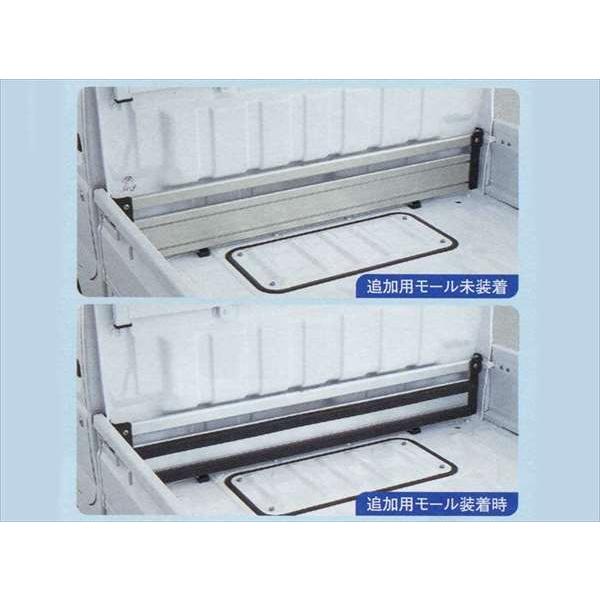 商品ID:zury005車種名：キャリイ品名：キャビンバックプロテクター取り付けできる年式：平成25年9月〜next型式：DA16T詳細：デッキボックス、キャビンバックモール、FRP荷台カバーと同時装着はできません。荷台マットと同時装着する...