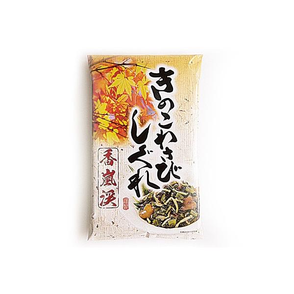 佃煮 惣菜 舞茸 しめじ えのき きくらげ 野沢菜 わさび茎入り中馬の里 きのこわさびしぐれ200g 舞茸、しめじ、えのき３種類のきのこに、きくらげと野沢菜、わさび茎をあわせ特製の味付けに仕上げました。わさびの辛味がアクセントになっておりま...