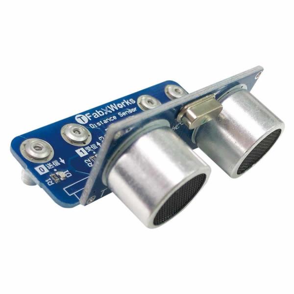 ●micro:bitに接続して使用することができる拡張パーツです。●Webソフト「MakeCode」に専用ブロックを追加することで簡単に使用できます。●超音波により物体との距離が計測できる外付センサ。【商品詳細】商品コード：1-109-08...