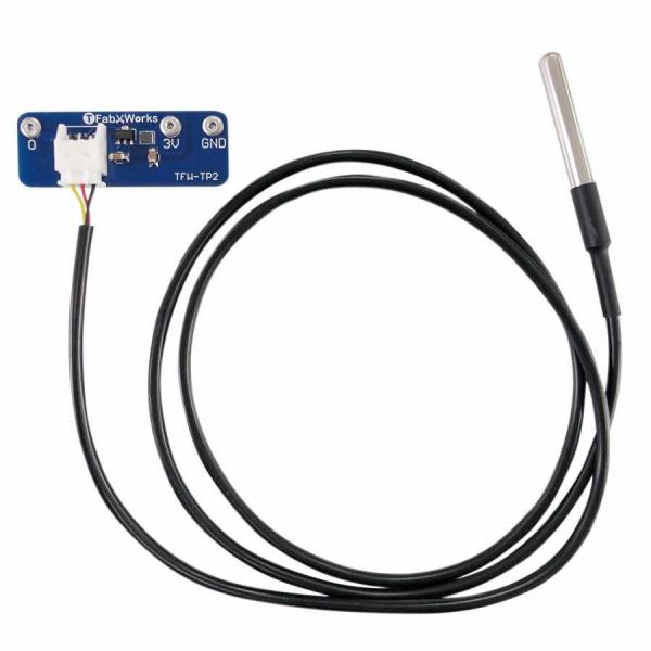 ●micro:bitに接続して使用することができる拡張パーツです。●Webソフト「MakeCode」に専用ブロックを追加することで簡単に使用できます。●水温計測用の防水センサです。【商品詳細】商品コード：1-109-0867品 名：水温セン...