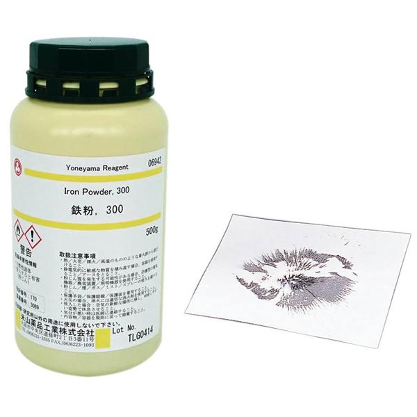 ●酸化反応やカイロ製作実験におすすめの粒径約50μm以下の鉄粉です。【商品詳細】商品コード：1-126-0151容量：500g粒径：約50μm以下入数：1