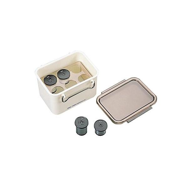 ●顕微鏡1台に付き1個で対応するパーソナルタイプです。●シリコンパッキンを使用してあり、金具を止めるだけで完全に密閉できます。＜仕様＞棚板：1枚 (接眼・対物レンズ各3個収納可)外寸：120×98×86mm内寸：109×75×73mm穴径：...