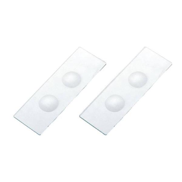 ●中央にくぼみがあり、厚みのある試料をつぶさずに観察する事ができるスライドグラスです。●微生物の観察に適したスライドグラスです。【商品詳細】大きさ：76×26mm穴径：4〜15mmφ　深さ0.6mm厚さ：1.4mm入数：50枚