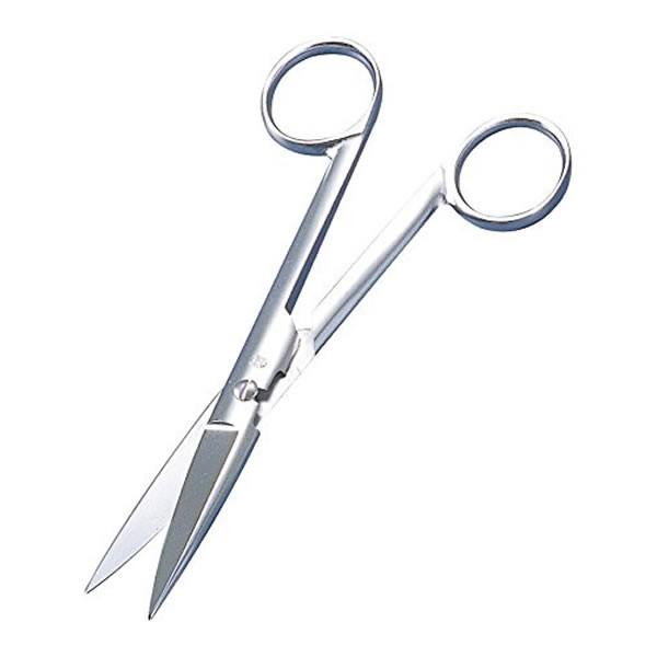 ●両刃が尖っているはずし式のステンレス製解剖はさみです。＜仕様＞型式：C全長：140mm形状：両尖直型ハズシ式<材質：ステンレスSUS420入数：1