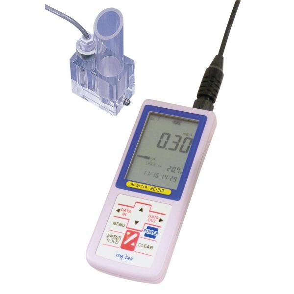 ●測定方式はポーラログラフ法を採用。試薬は不要で、電極に検水を流し込み、測定ボタンを押すだけで簡単に測定できます。●RC-31P-Q型は給水栓タイプで、給水栓(蛇口)の水を注ぎ入れる専用の測定セルが付属しています。※酸性水・アルカリイオン水...