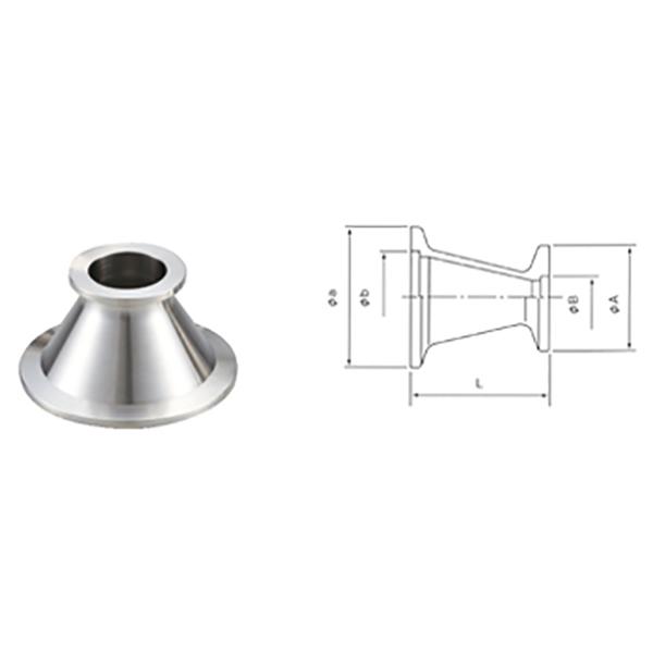 ●レジューサ＜仕様＞商品コード：ケニス 3-326-0863型式：NW 16/25-Rフランジ：NW16φA：30mmφB：17.2mmφa：40mmφb：26.2mmL：40mm材質：SUS304入数：1