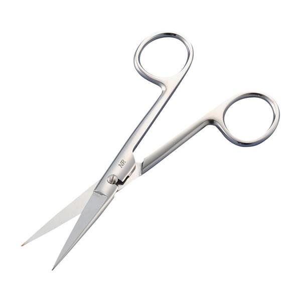 ●両刃が尖っているハズシ式のステンレス製解剖はさみです。●解研磨仕上げ※写真は全長125mmのNY-121-01のものです。＜仕様＞型式：NY-141-01全長：145mm材質：ステンレス SUS410入数：1