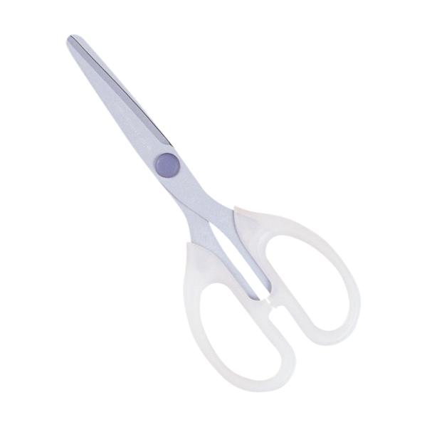 粘着テープもガーゼも楽々カット！テープを切ってもベタつきません。フッ素加工のはさみです！＜仕様＞刃：ステンレス鋼（フッ素加工）持ち手：PP長さ：16cm（刃の長さ5.5cm）重さ：54g（梱包資材含む）