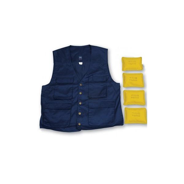 姿勢変化体験用のおもり付きベストです。4個のおもりは状況に応じて入れ替え、取り外し可能です。ポケットにおもりを入れて数と重さを調整できます。＜仕様＞コード：7576610-02サイズ：M（胸囲80〜90cm）付属：おもり1kg×4個　説明書...