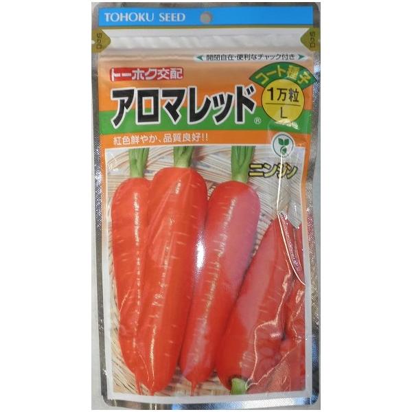 ●春・夏まき兼用品種で、適作栽培で110日前後で収穫できます。●根長はやや長め（18〜19cm）の円筒形です。●濃紅色で、芯部まで良く着色します。●ニンジン臭が少なく、食味が優れます。●黒葉枯病やしみ腐病に比較的強く、栽培が容易。＜栽培のポ...