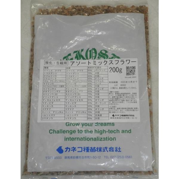 ●宿根草、一年草の混ざった（18種類）、草丈20〜40cｍのミックスフラワーです。●訪花昆虫を誘引する土着天敵温存植物（インセクタリープランツ）としての効果が期待できます。●道路のり面、夏場のスキー場、河川敷、ゴルフ場、公園、サービスエリア...