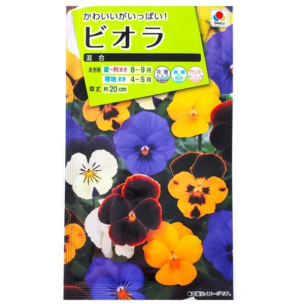 ●花径2〜3cmの小輪多花性の混合種で、春の鉢物や花壇に最適です。●耐寒性が強く、丈夫で長期間にわたりつぎつぎと花を咲き続け株一面が花で覆われます。