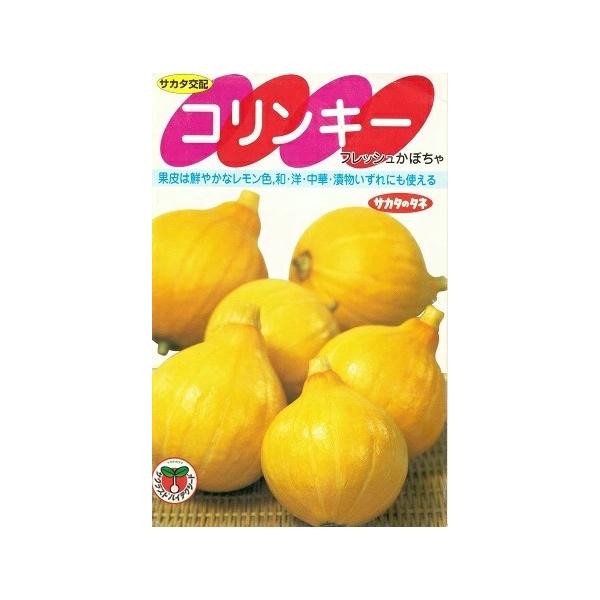 ●日本では珍しい変わりカボチャです。●果実は鮮やかなレモン色、皮ごと食べられ、歯ざわりよく、くせがないのでサラダや浅漬けによく適します。●とり遅れたらジャムにしておいしくいただけます。●開花後10日前後の未熟果を皮ごとサラダや浅漬けにできま...