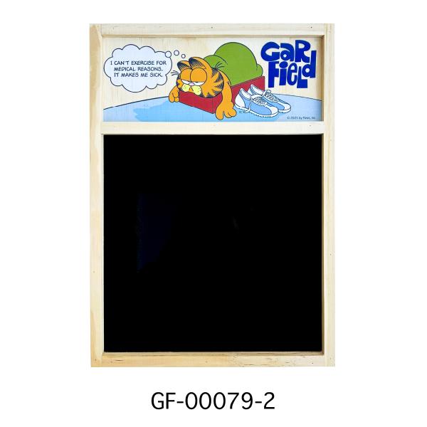 GARFIELD 『WOODEN BLACK BOARD』が入荷致しました！光沢のあるブラックボードに水性マーカーペンで書いて消せる便利なアイテムです！壁に掛けたり、卓上で立て掛けたり、持ち運びも簡単ですね。お店のメニューボードにも最適。お...
