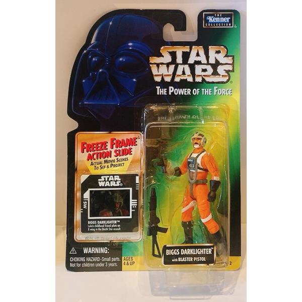 スター・ウォーズ パワー・オブ・ザ・フォース FREEZE FRAME フリーズ・フレーム ビッグス・ダークライター ベーシックフィギュア ブランド：Kenner発売元：ハズプロサイズ：全長約1０cm3.5インチ ベーシックフィギュアピスト...