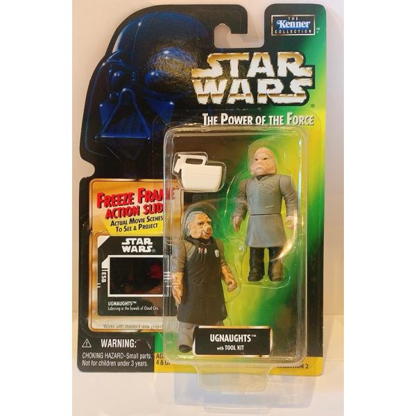 スターウォーズ　THE POWER OF THE FORCEアグノート UGNAUGHTS  フリーズフレーム　　ベーシックフィギュア　ブランド：Kenner発売元：ハズプロサイズ：全長約８cm3.5インチ ベーシックフィギュアフリーズフレ...