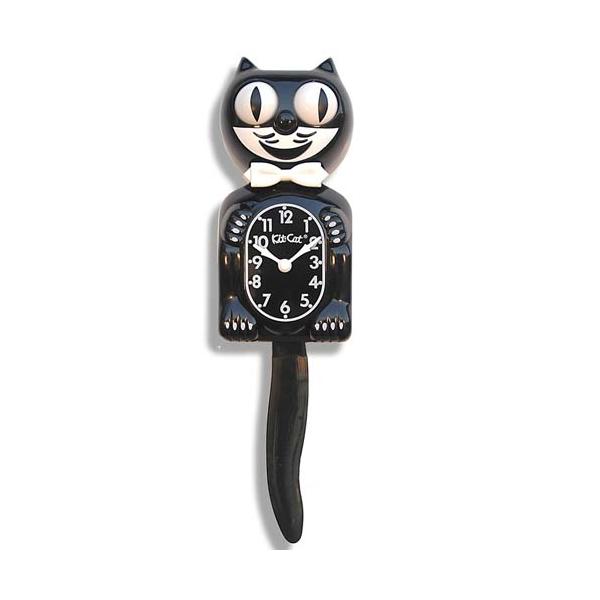 1932年の発売から現在まで、全世界で3分に1個のペースで売れ続けているKit-Cat Klock。幸福を呼ぶ黒猫をモチーフにしたこの時計は、1930年代から現在までアメリカの家庭で愛され続けている時計です。目をキョロキョロ、しっぽをフリフ...