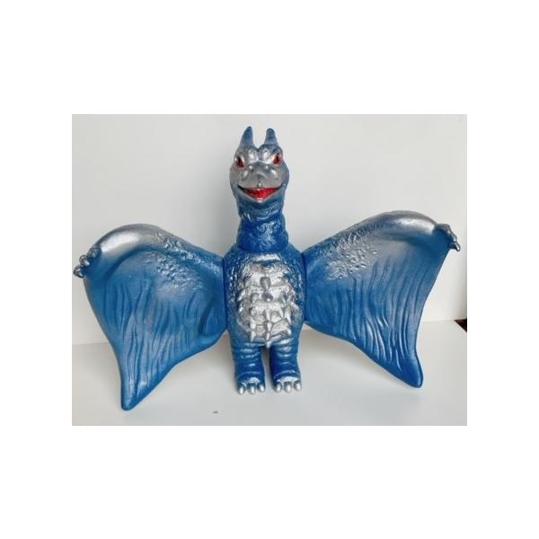 ラドン　東宝怪獣シリーズ　ブルマック限定復刻版　バンダイ1992年JAPAN日本製　サイズ約:W23.5×D12×H19cm材質:ソフビドールモニターの発色具合により見え方が異なる場合がございます。デットストック品につき返品・交換等承ること...