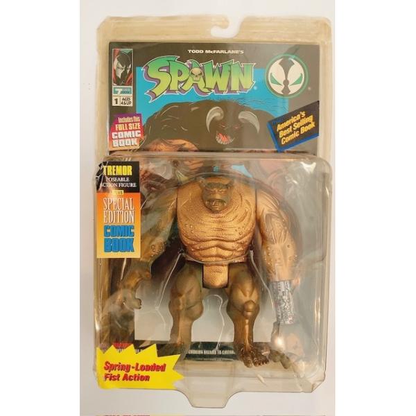 SPAWNスペシャルエディションコミックブック付きゴールドトレーマーIT903　ウルトラアクションフィギュア未開封品。コミックブック付きアクションフィギュア。モニターの発色具合により見え方が異なる場合がございます。経年劣化によるパッケージの...