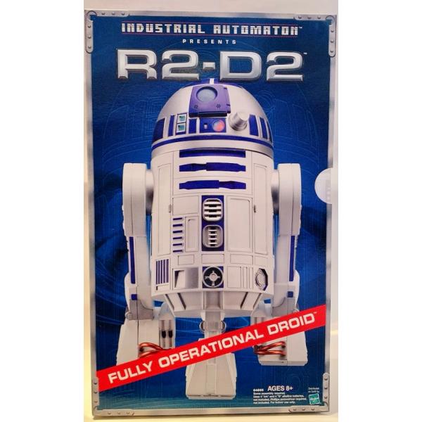 スターウォーズ　インタラクティブ　R"2-D2"　HASBRO FULLY OPERATIONAL DROID　あなたの忠実なるドロイドです！Hasbro発売元：トミーダイレクト・40種類以上の言葉（英語）を認識します。・センサーで物体を認...