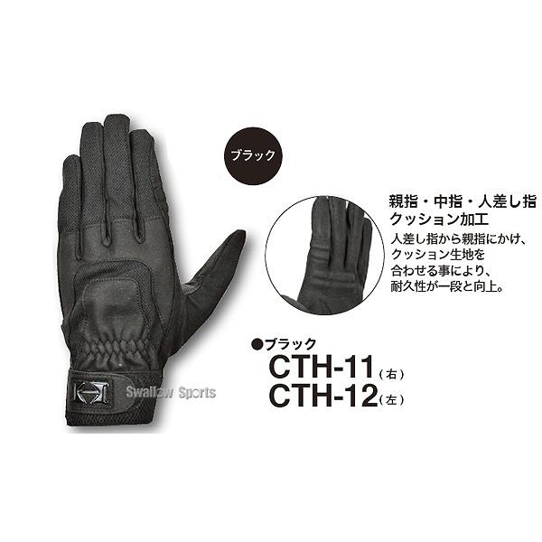 ●商品名：野球 ハイゴールド 守備手袋 守備用手袋 （左手） 高校野球対応 CTH-12 バッティンググローブ HI-GOLD バッティンググラブ 手袋 野球部 野球用品 スワロースポーツ メール便可●素材：人工皮革（アテ革付)●サイズ：S...