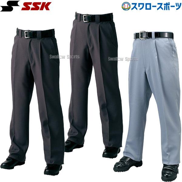 ●商品名：野球 審判員用品 SSK エスエスケイ ウエア ウェア 審判用 スラックス 3シーズン 薄手タイプ 厚手タイプ UPW03 審判用品 野球用品 スワロースポーツ●サイズ：M・L・LL・XO・XO2●素材：ポリエステル100%スラッ...