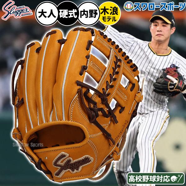 ●商品名：野球 グローブ 硬式 久保田スラッガー 硬式グローブ グラブ 阪神タイガース 木浪モデル 硬式用 内野手用 高校野球対応 大人用 一般用 KSG-T0 野球用品スワロースポーツ●木浪聖也モデル●内野手用●右投用(LH)●24MS型...