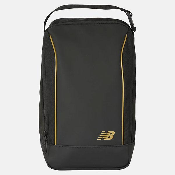 ●商品名：野球 ニューバランス バッグ シューズケース 靴入れ スパイク シューズ  大人用 一般用 AC5005B-BLG newbalance NB 野球用品スワロースポーツ●カラー：(BLG)ブラック/ゴールド●サイズ：W19×H33...