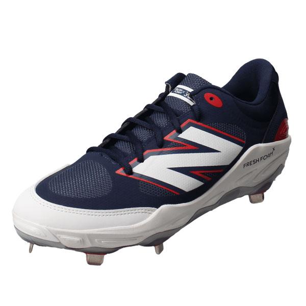 ●商品名：【塗りPのみ可】野球 ニューバランス スパイク 金具 金属 樹脂底 埋め込み 3000v7 メタル 大人用 一般用 野球スパイク L3000RB7 newbalance NB 野球用品スワロースポーツ●カラー：(RB7)NAVY/...