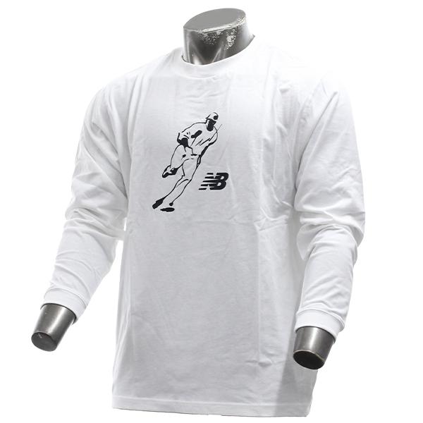 ●商品名：野球 ニューバランス ウェア ウエア Tシャツ 大谷翔平 大谷シグネチャー グラフィック ロングスリーブ Always on Logo メンズ レディース ユニセックス 大人用 一般用 MT53717 newbalance NB ...