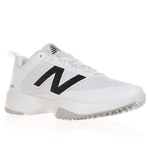 ●商品名：野球 ニューバランス トレーニングシューズ アップシューズ トレシュー ヒモ 靴紐 ターフ 大人用 一般用 T4040TW8 newbalance NB 野球用品スワロースポーツ●カラー：(T4040TW8)ホワイト●ウィズ：2E...